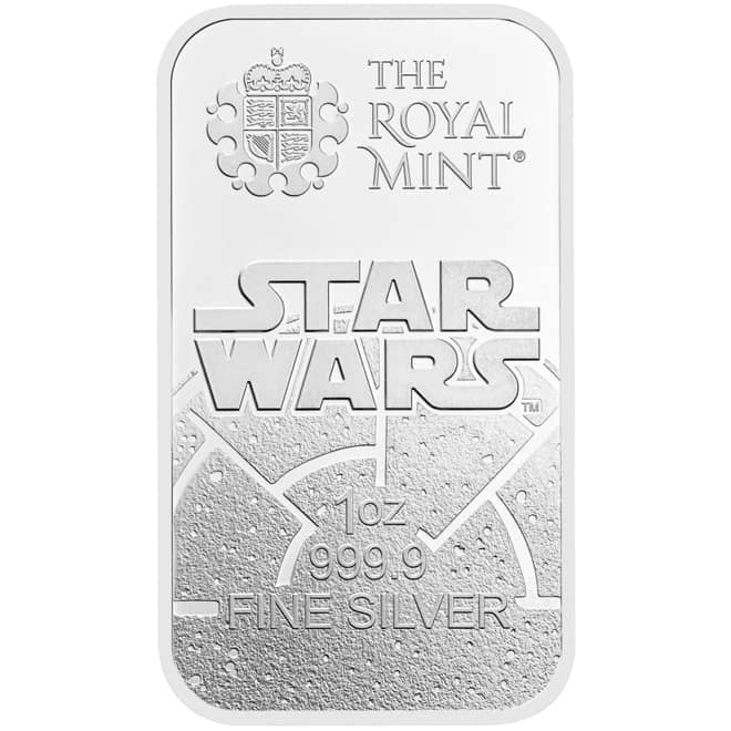 Lingou argint 999.9 Star Wars Dark Side 1 oz The Royal Mint